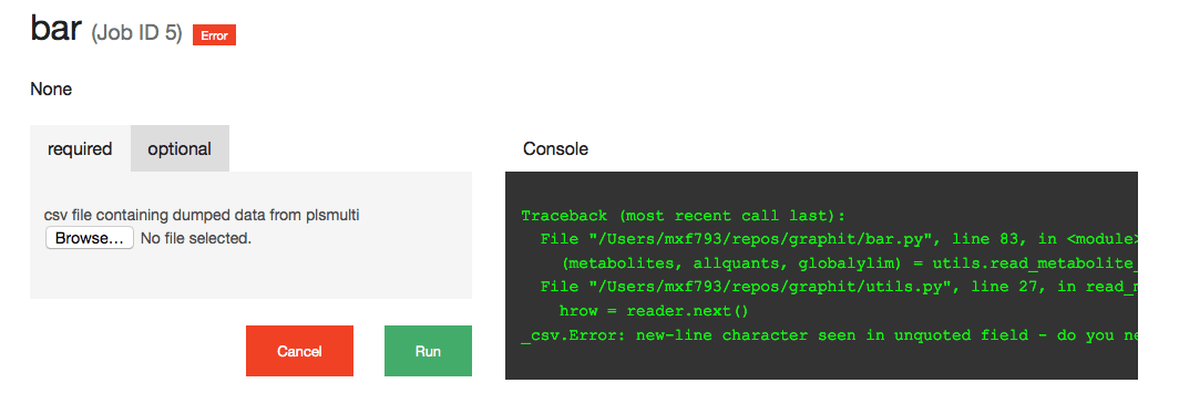 Wooey — Simple Automated Web Uis For Python Scripts
